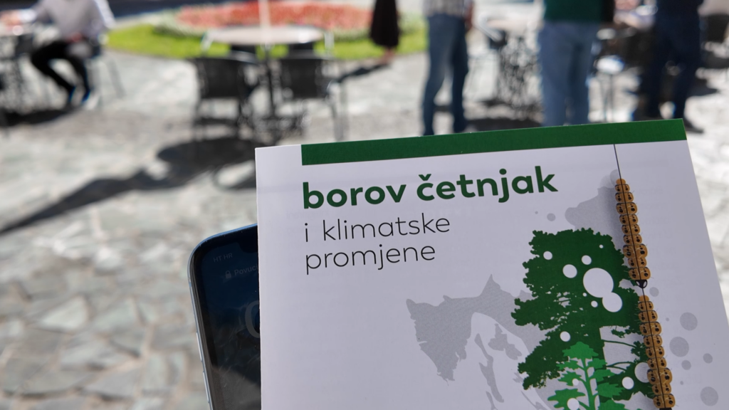 Borov četnjak se širi u kontinentalnu Hrvatsku